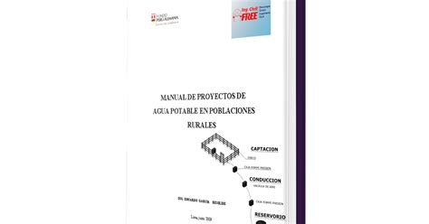 Manual De Proyectos De Agua Potable En Poblaciones Rurales Fondo Perú