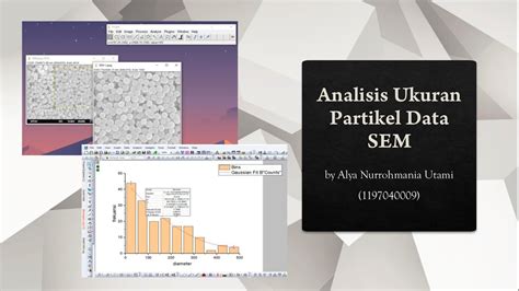 Analisis Ukuran Partikel Data SEM Menentukan Ukuran Partikel