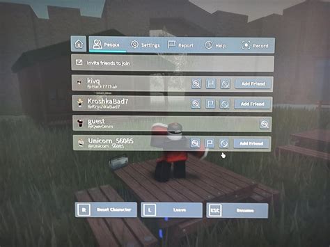 New Roblox Pause Screen Rroblox