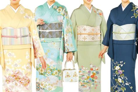 着物の種類 基本中のき！帯合わせ・小物合わせも解説「フォーマル編② 訪問着・付け下げ」｜まなぶ｜きものと（着物メディア）│きものが紡ぐ豊かな