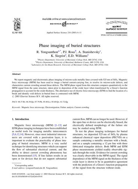 Pdf Phase Imaging Of Buried Structures Dokumentips