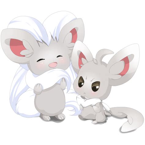 Minccino And Cinccino By Juli3e On Deviantart
