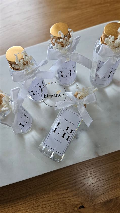 Fioles Eau De Zamzam Personnalisées Cadeaux Invités Mariage Mariage