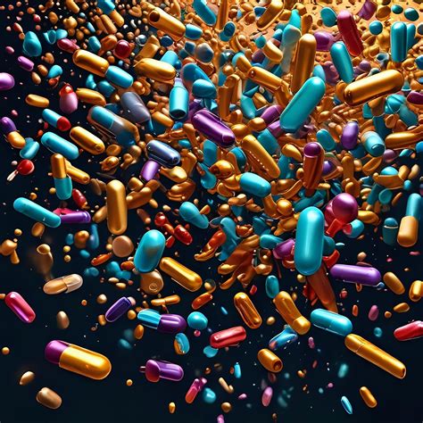 Download Ai Generated Pills Capsules Royalty Free Stock Illustration