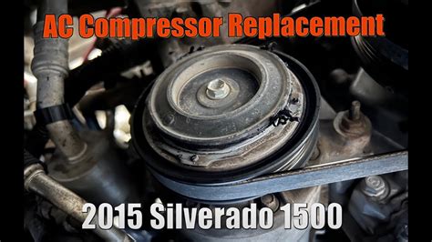 Ac Compressor Replacement Youtube