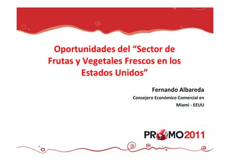 Sector De Frutas Y Vegetales Frescos En Los Estados Unidos