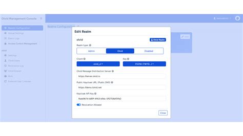 Olvid Keycloak Configuration Guide Use The Olvid Management Console