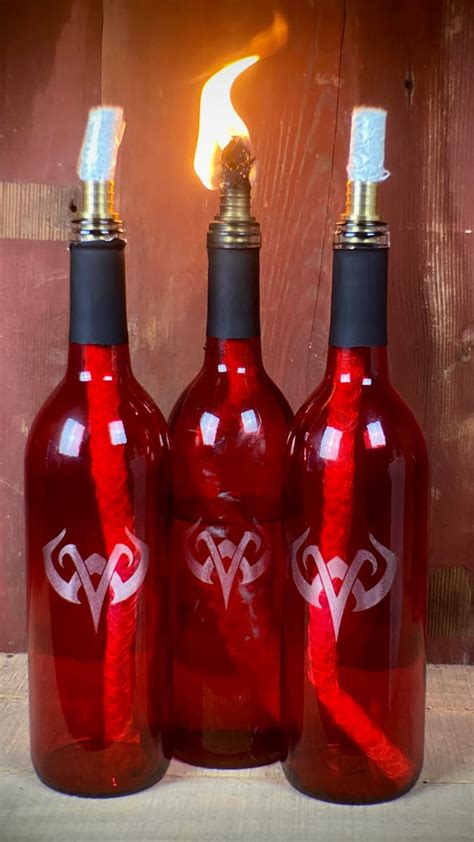 Vw Tiki Torch Vermilion Whiskey