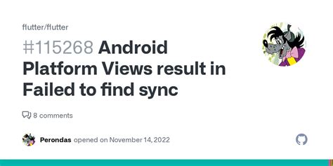 Android Platform Views Result In Failed To Find Sync Issue Flutter Flutter GitHub