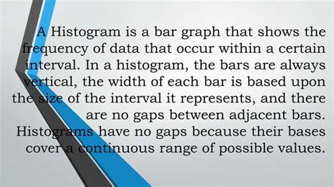 Presentation Of Data Histogram Mathematics 7 Pptx
