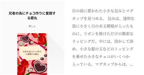 髭切刀剣乱舞 刀剣乱腐 兄者の為にチョコ作りに奮闘する膝丸 未しょの小説 Pixiv