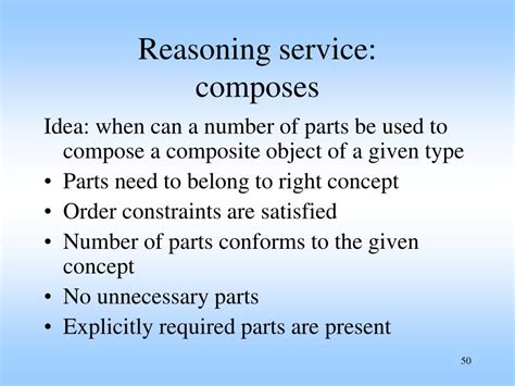 Ppt Part Whole Reasoning In Object Centered Frameworks Powerpoint Presentation Id543504