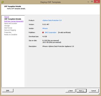 VMware VSphere Data Protection VDP Review StorageReview Com