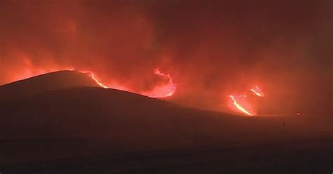 Grass Fire In Rural Yolo County Forces Evacuations Cbs Sacramento