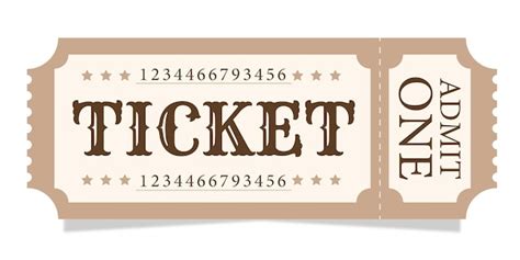 Entrada retro conjunto de entradas plantilla de entradas colección de entradas y cupones de