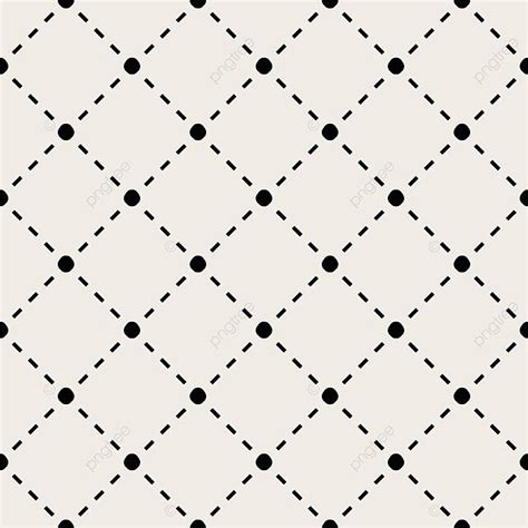Geometric Black And White Seamless Pattern With Technology Theme Vector