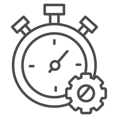 Time Management Generic Color Outline Icon