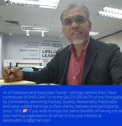 Salahuddin Abdul Samad On Linkedin Safetytraining Virtualtrainings