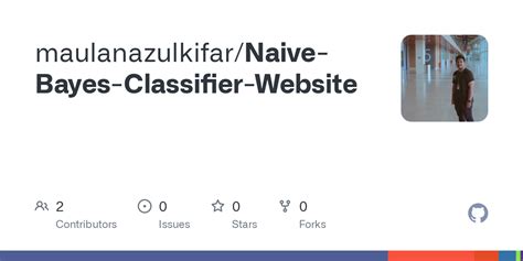 Github Maulanazulkifarnaive Bayes Classifier Website