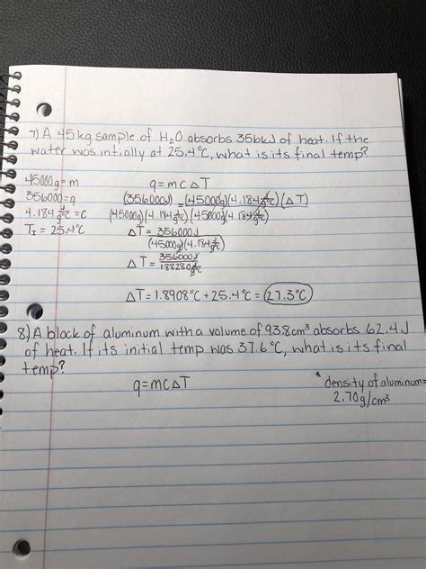Need Help Calculating Mass In Question PLEASE DO NOT PROVIDE ANSWER JUST CALCULATIONS FOR