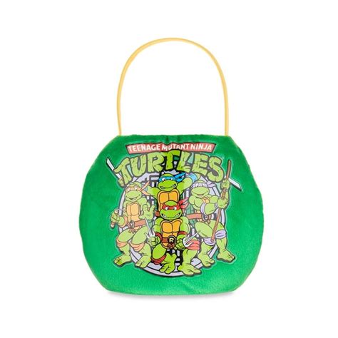 Nickelodeon Teenage Mutant Ninja Turtle Tmnt Medium Plush Easter Basket