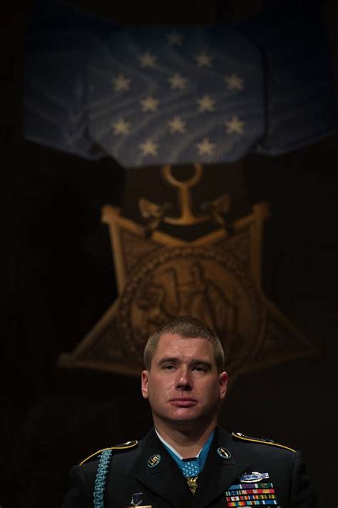 Former U S Army Sgt Kyle White Stands At Attention Picryl Public