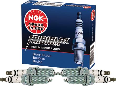 NGK Set Of 4 Iridium IX Spark Plugs For Dodge Jeep Hyundai Kia Nissan
