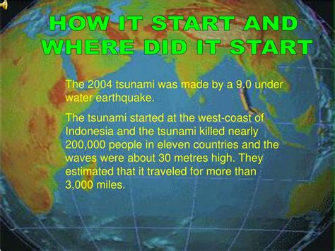 Ppt The 2004 Boxing Day Tsunami Powerpoint Presentation Free