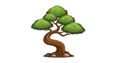 Anime Tree Vector Art Icons And Graphics For Free Download