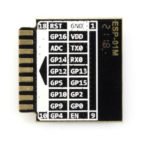 Wifi Module Esp 01m Esp8285 11gpio Adc Pcb Botland Robotic Shop