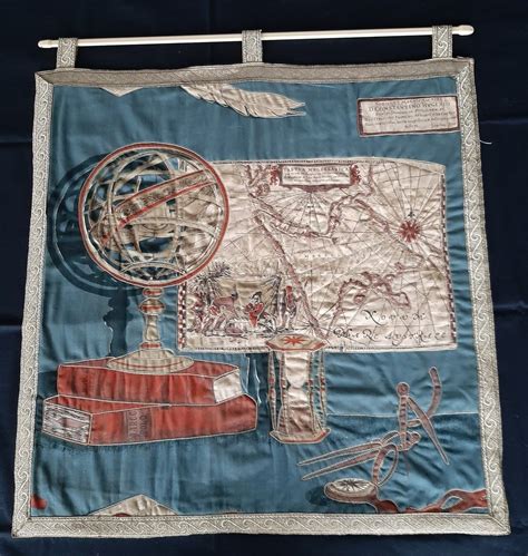 Maritime Object Tapestry Cotton Gold Thread Catawiki
