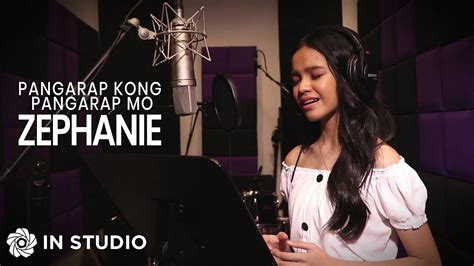 Pangarap Kong Pangarap Mo Zephanie In Studio YouTube