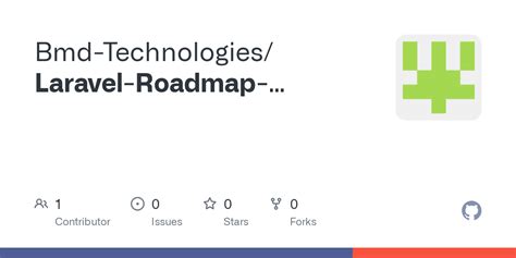 Github Bmd Technologieslaravel Roadmap Beginner Roadmap Breeze