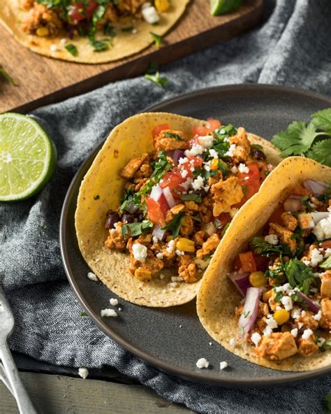 Recette De Tacos Végétariens Au Tofu Sofritas Marie Claire