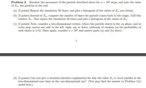 All Parts Please Consider A Particle Moving On The Chegg Com