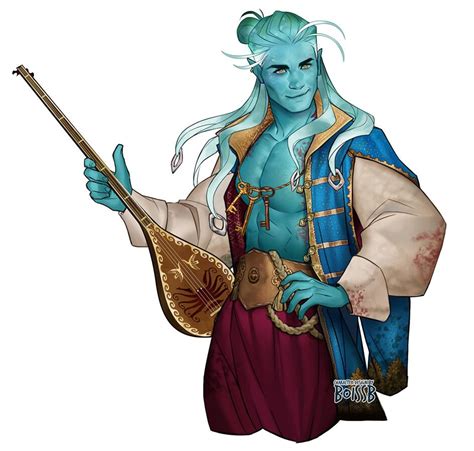 Bard Triton Seasonal Designs Boissb Blancaj Merfolk Bard Water