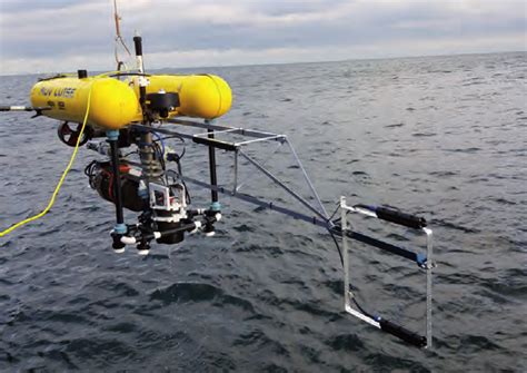 Two Fluxgate Magnetometers Arranged As A Vertical Gradiometer Mounted Download Scientific