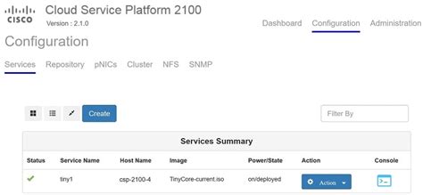Cisco Cloud Services Platform 2100 Quick Start Guide Release 2 1 0 Cisco