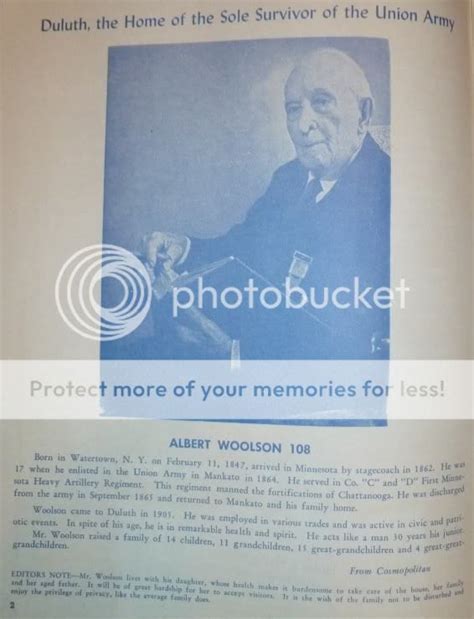 Michael The Researcher Albert Woolson The Undisputed Last Surviving