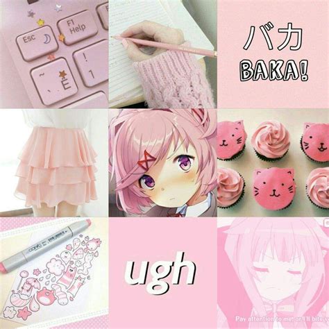 Anime Moodboard Pastel Pink Aesthetic Anime Aesthetic Japan