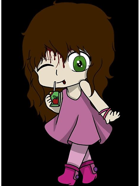 Kawaii Creepypasta Sally Chibi Poster For Sale By Ulshcruz Redbubble