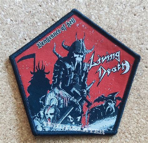 Living Death Living Death Patch Vengeance Of Hell Patch Nunslayers Tshirtslayer