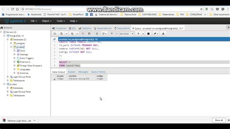 Importar Registros Desde Un Archivo Csv Hacia Una Tabla En Postgresql Youtube