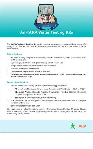 Bacteria Test Kits Compact Bacteriological Field Testing Kit For Water