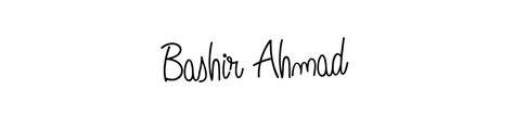 90 Bashir Ahmad Name Signature Style Ideas Fine Autograph