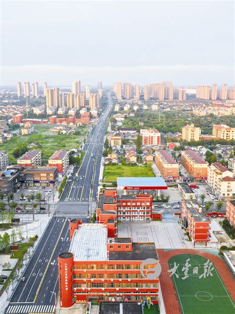 盐城市大丰区人民政府 图片资讯 城区中心地带飞达路改造后新面貌
