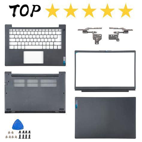 For Lenovo V G Itl V G Alc Plastic Lcd Back Cover Bezel Hinges Palmrest Lower Bottom Case