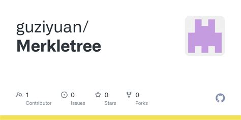 GitHub Guziyuan Merkletree