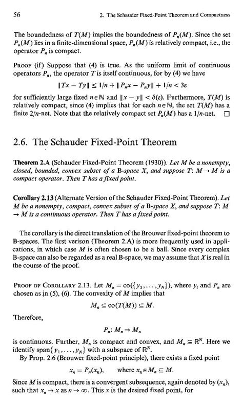 Real Analysis Approximation Theorem For Compact Operators A