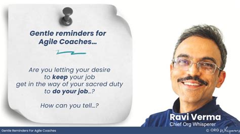 Ravi Verma Pst Cpcc Crp On Linkedin Agilecoach Scrummaster Agile Scrum